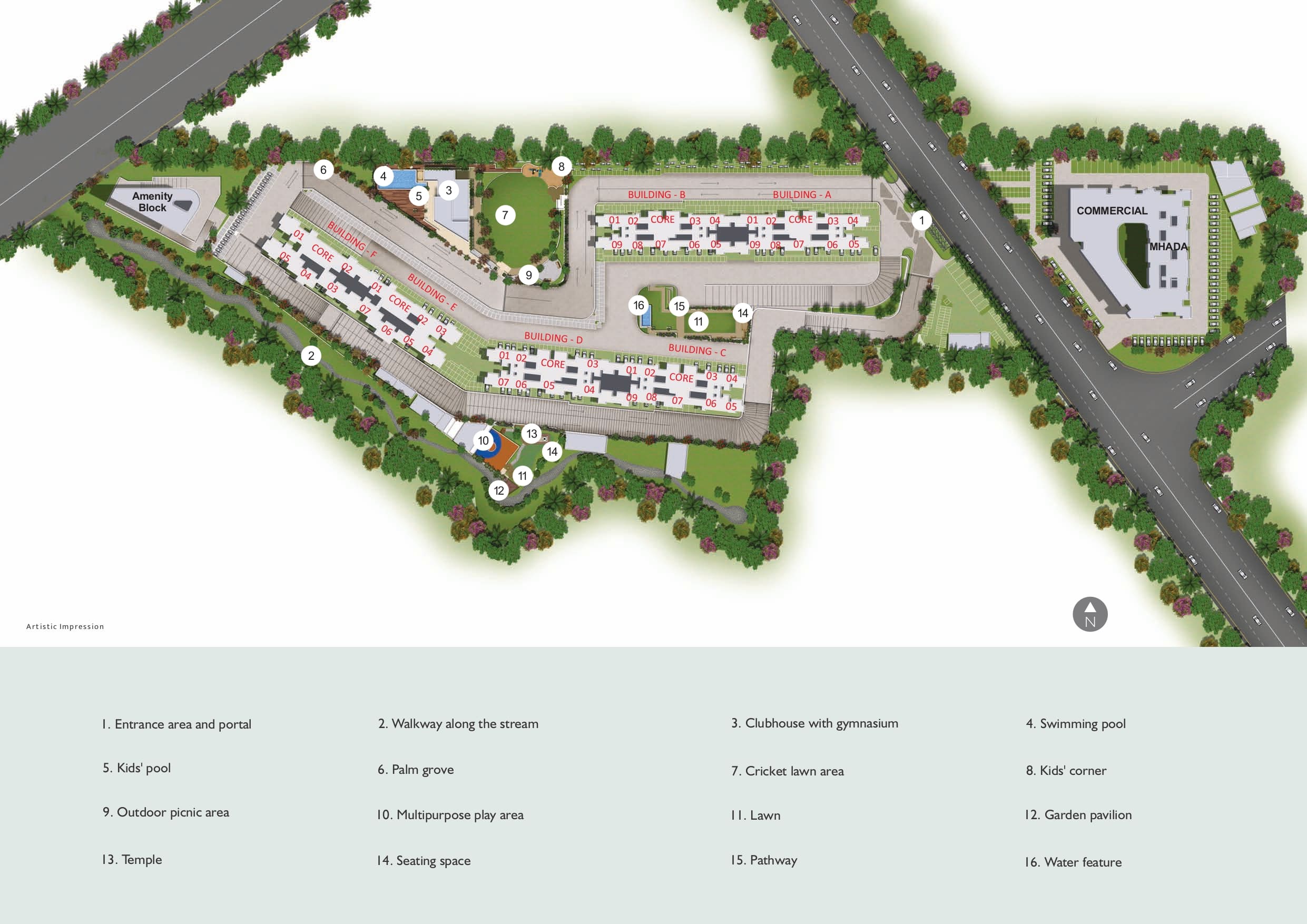 Trident Tower At Wakad,Pune | P52100029377